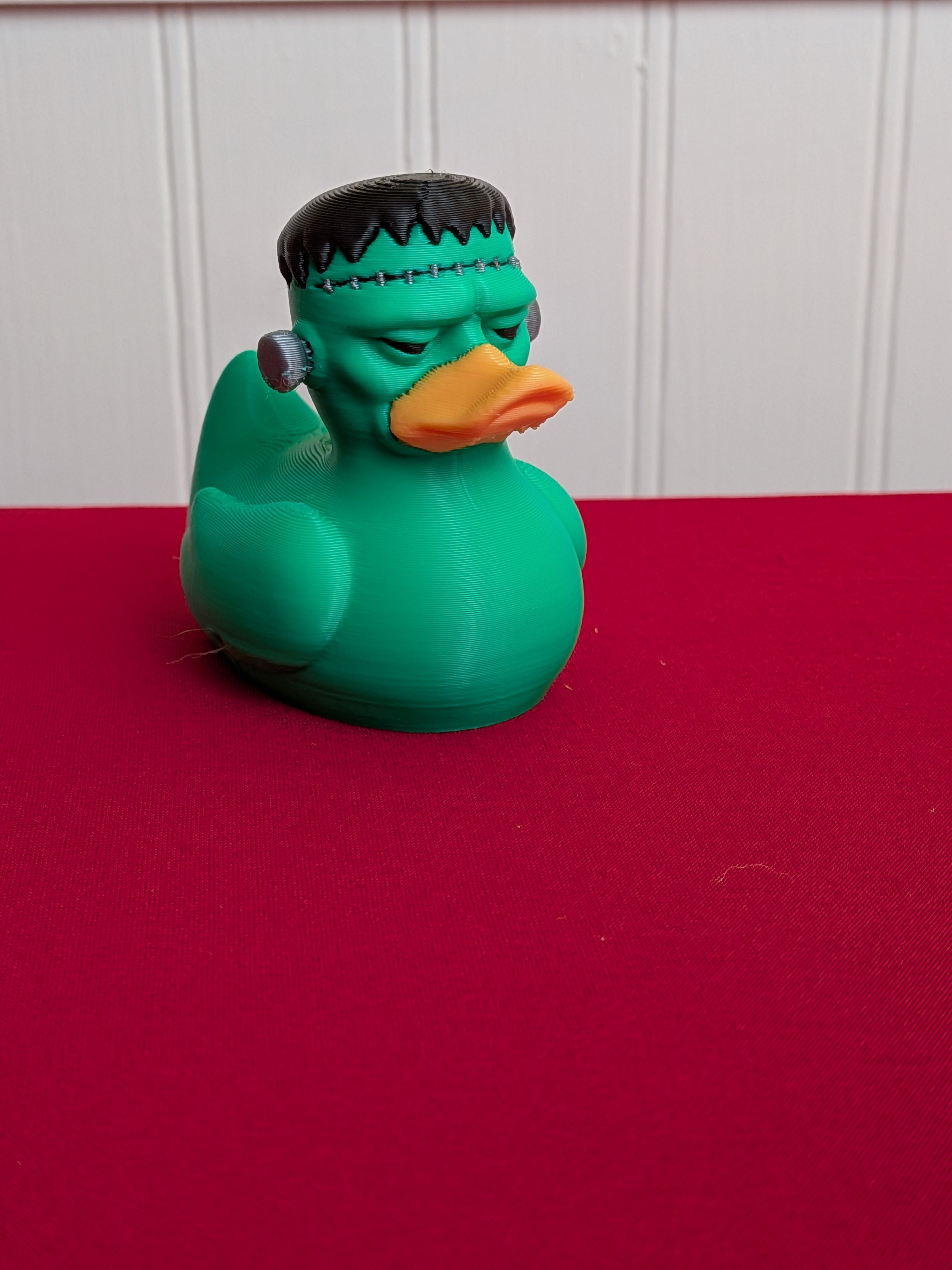 ⚡ Frankenstein Duck – 3D Printed Monster Duck Collectible 🦆 – 3d Monthly